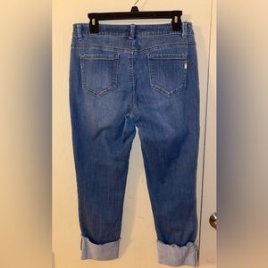 1822 Denim | Jeans | 822 Demin Deep Roll Cuff Jeans Size 1 | Poshmark